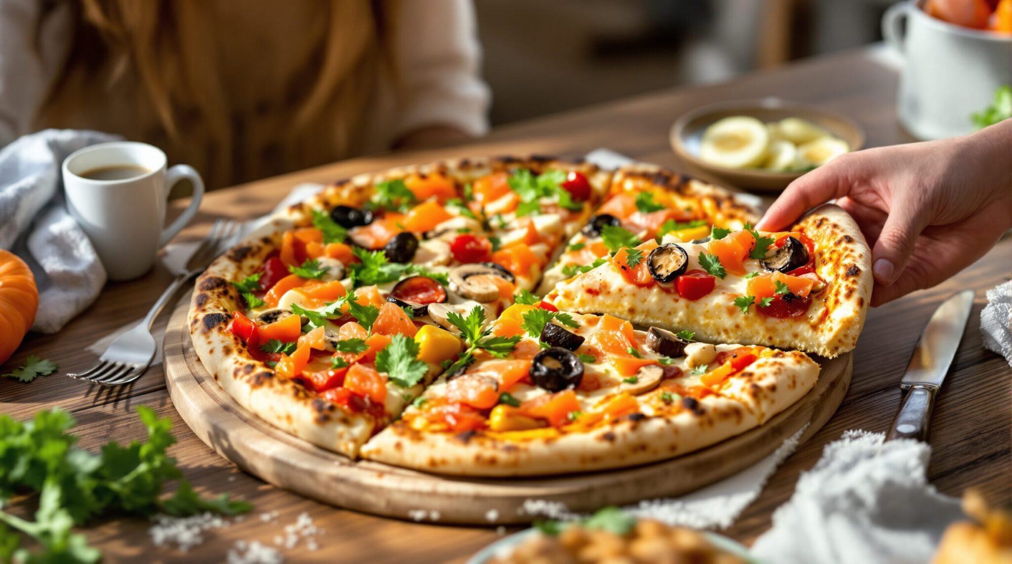 Recette pizza maison facile : pâte moelleuse et garniture italienne